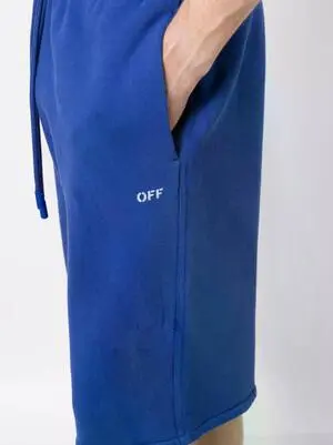 Off-White Logo-print Track Shorts