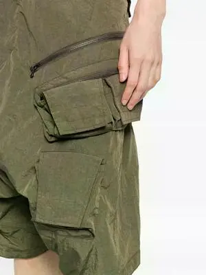 JULIUS Mid-rise Drop-crotch Cargo Shorts