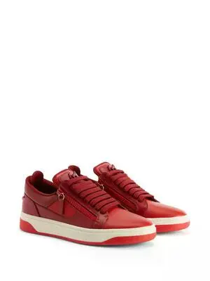 GIUSEPPE ZANOTTI Double-zip Low-top Sneakers