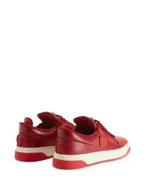 GIUSEPPE ZANOTTI Double-zip Low-top Sneakers