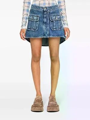 JW Anderson Curved Mini Skirt