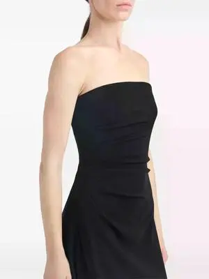 Proenza Schouler Strapless Crepe Midi Dress