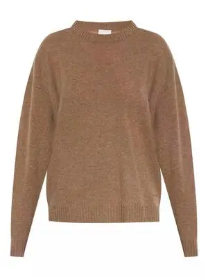 Munthe Ribbed-hem Knitted Jumper