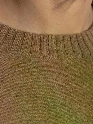 Munthe Ribbed-hem Knitted Jumper