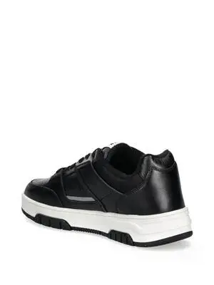 MSGM Logo-patch Sneakers - Black