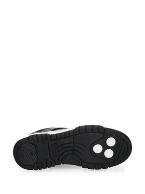MSGM Logo-patch Sneakers - Black