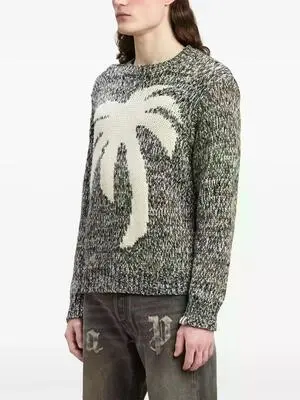 Palm Angels Mélange-effect Jumper