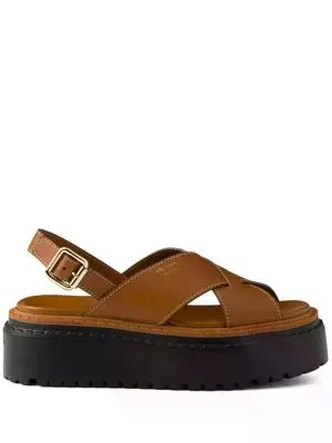 Prada Crossover Sandals For Women