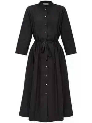 Tory Burch Belted Cotton Shirt Dress