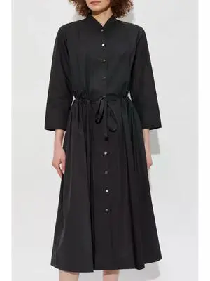Tory Burch Belted Cotton Shirt Dress