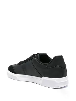 Just Cavalli Logo-print Leather Sneakers