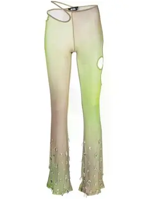 Gcds Sita Crystal-drop Tulle Trousers