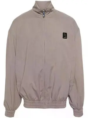 Gcds Logo-appliqué Drop-shoulder Jacket