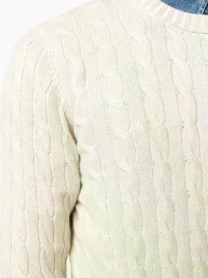 Brunello Cucinelli Cable Knit Cashmere Jumper - Neutrals