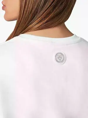 PLEIN SPORT Cotton Tiger Print Sweatshirt