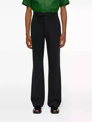 FERRAGAMO Straight-leg Cotton Trousers