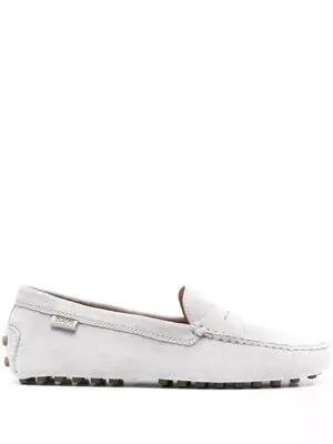 TOD'S Gommino Driving Loafers - Grey