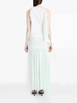 Proenza Schouler Paige Pleated Skirt - White