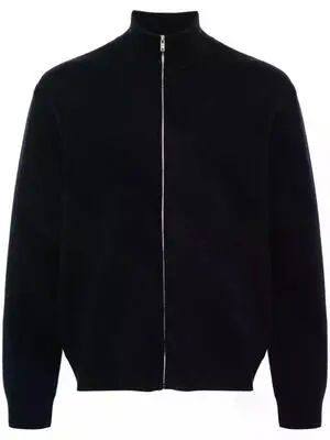 Nanushka Poval Zip-up Wool Cardigan