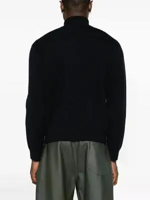 Nanushka Poval Zip-up Wool Cardigan