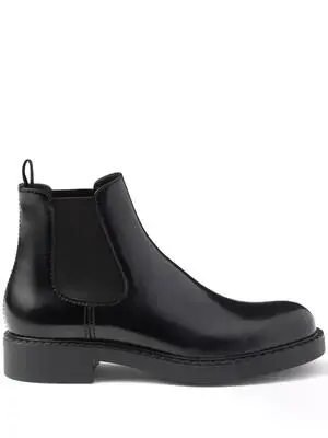 Prada Brushed-finish Chelsea Boots
