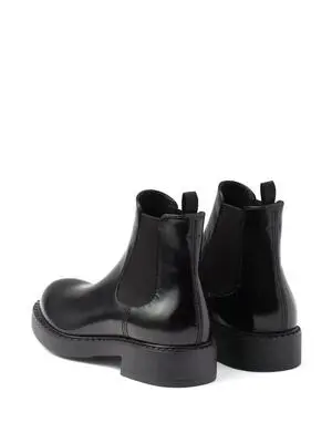 Prada Brushed-finish Chelsea Boots