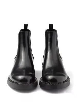 Prada Brushed-finish Chelsea Boots