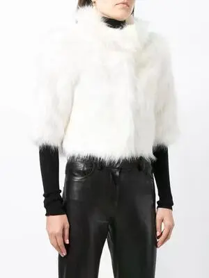 UNREAL FUR Desire Cropped Faux Fur Jacket