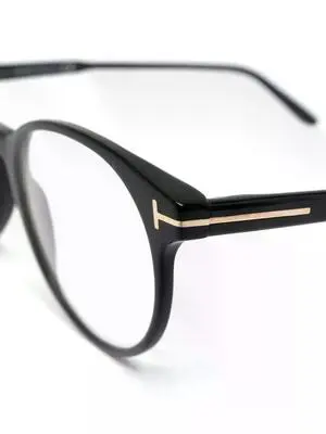 TOM FORD Pantos-frame Glasses - Black