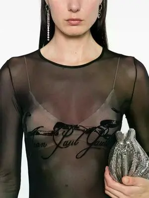 JEAN PAUL GAULTIER Tattoo Ruban Top
