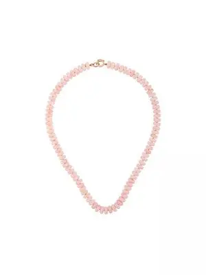 Irene Neuwirth 18kt Rose Gold Opal Beaded Necklace - Pink