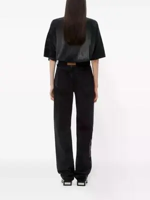 Alexander Wang Ez Logo-embellished Jeans