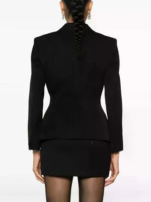 Givenchy 4g Liquid-button Wool Blazer