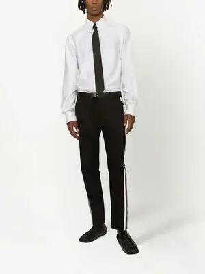 Dolce & Gabbana Martini-fit Jacquard Shirt