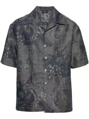 Etro Patterned-jacquard Shirt