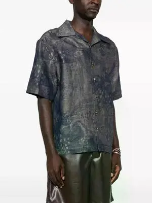 Etro Patterned-jacquard Shirt