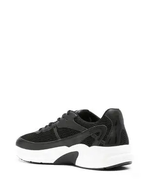 Givenchy Nfnty-52 Leather Sneakers - Black