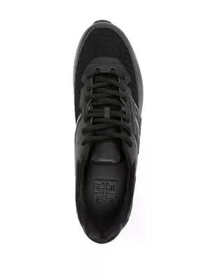 Givenchy Nfnty-52 Leather Sneakers - Black