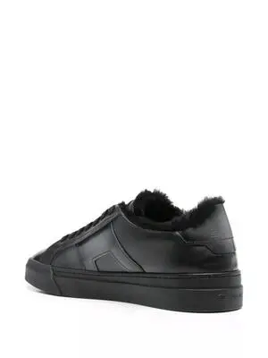 Santoni Leather Sneakers