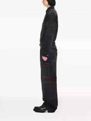 Off-White Script Samurai Straight Jeans