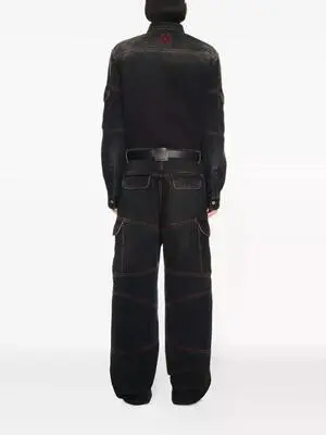 Off-White Script Samurai Straight Jeans