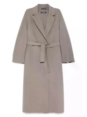 Max Mara Virgin Wool Belted Coat