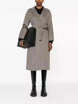 Max Mara Virgin Wool Belted Coat