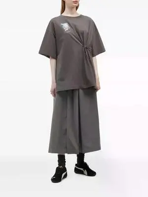 MUSIUM DIV. Pleated Cropped Trousers