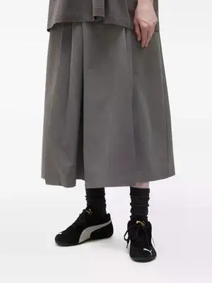 MUSIUM DIV. Pleated Cropped Trousers