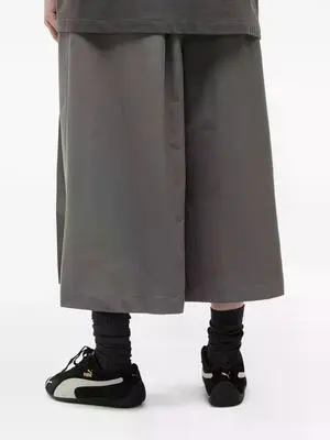 MUSIUM DIV. Pleated Cropped Trousers