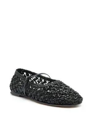 Dear Frances Balla Weave Ballet Flats