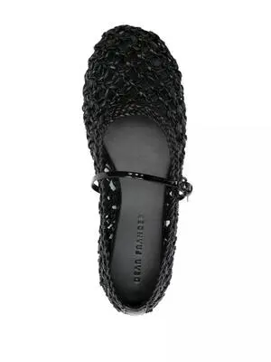 Dear Frances Balla Weave Ballet Flats