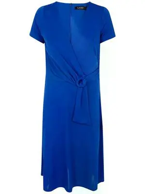 Ralph Lauren Wrap-design Midi Dress