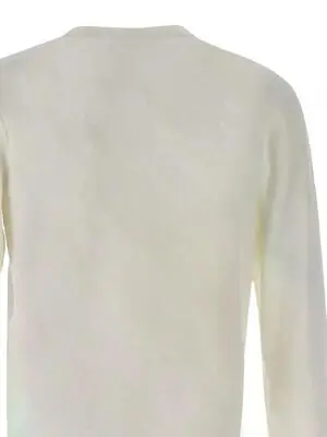 SUN 68 Cotton Crew Neck Jumper - Neutrals
